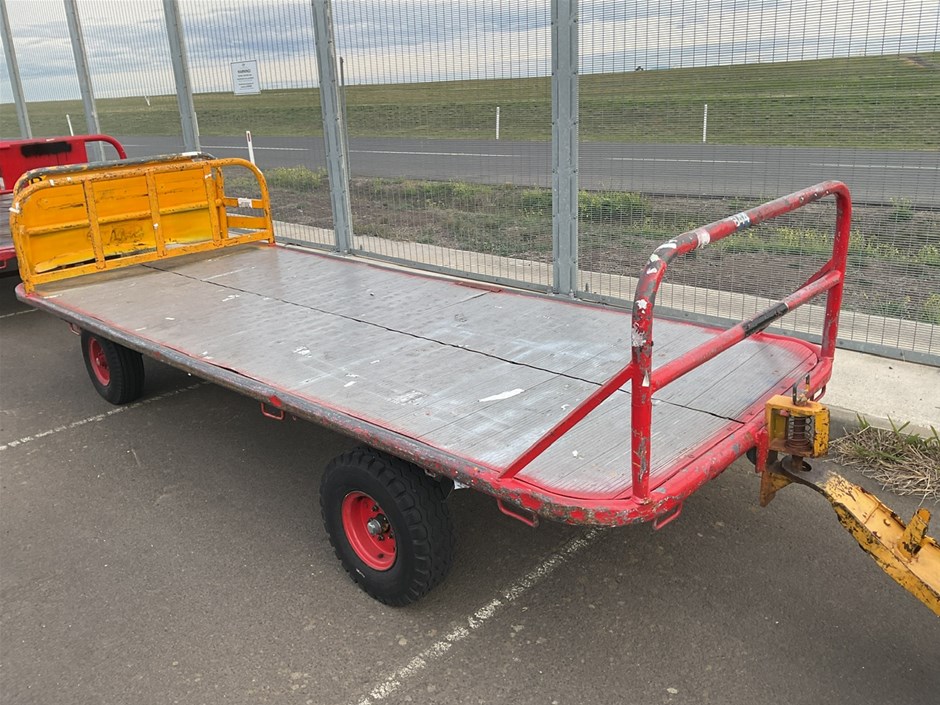 Steel Fabricated Luggage Barrow Auction (0015-3035452) | Grays Australia