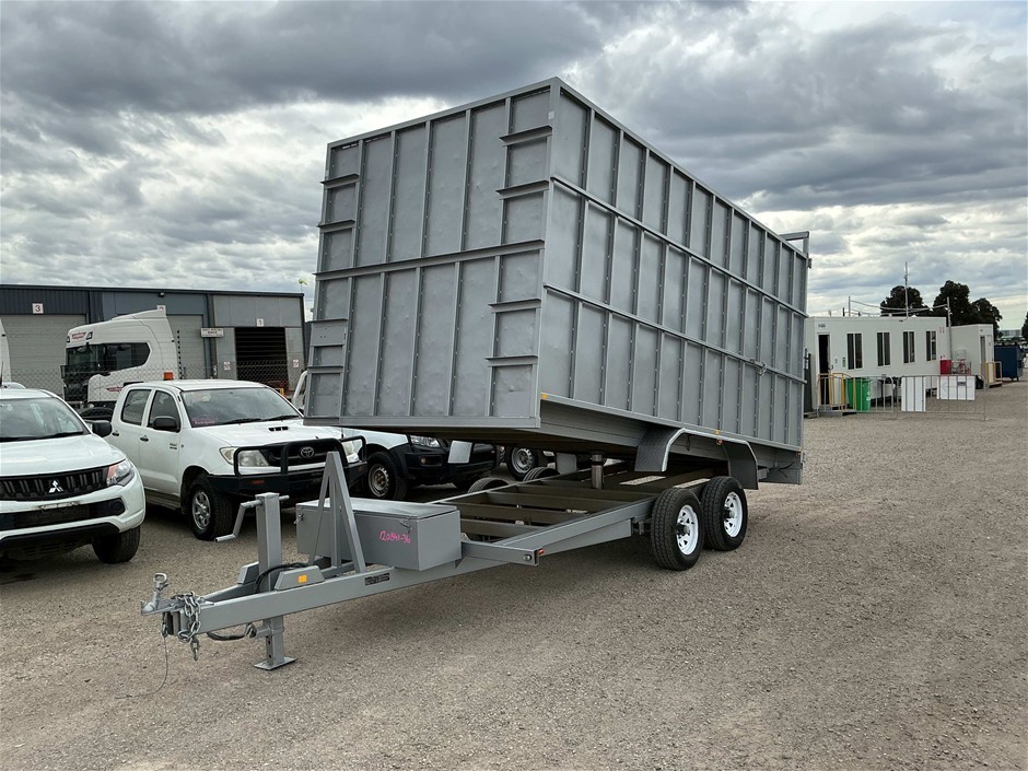 2022 Ramco 16x8 Tandem Box Tipper Trailer Auction (0022-3034638 ...