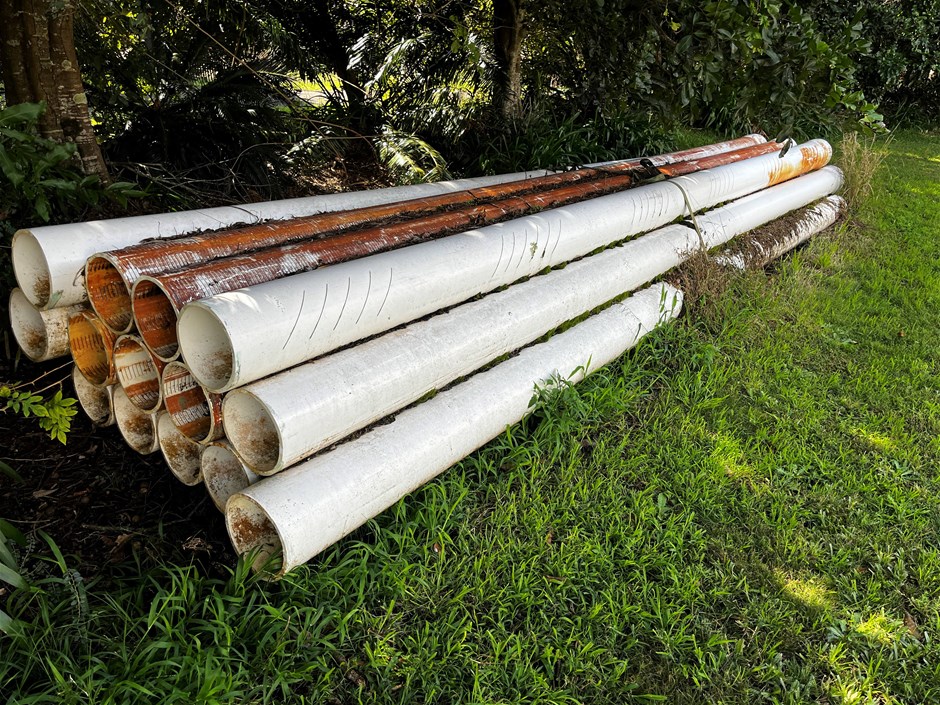 Bulk Lot PVC Bore Pipe Auction (0439-5060919) | Grays Australia