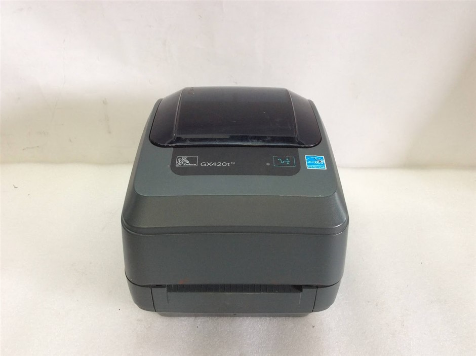 Zebra GX420t Thermal Label Printer Auction (0003-2572675) | Grays Australia