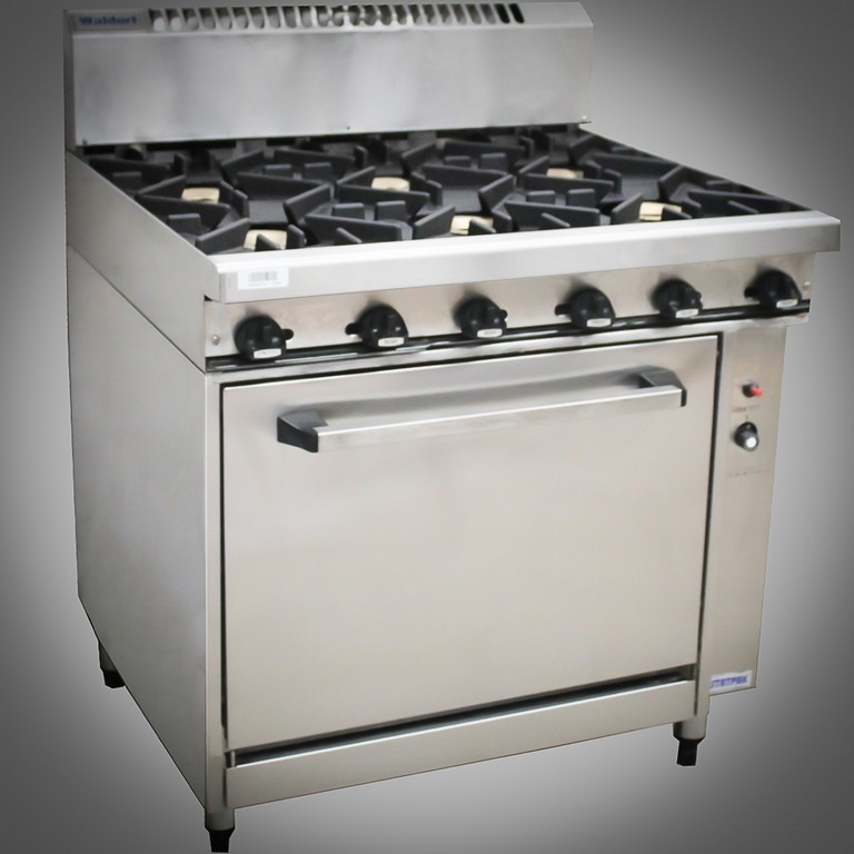 Waldorf gas 6 burner stove with oven Auction (0021-5061238) | Grays ...