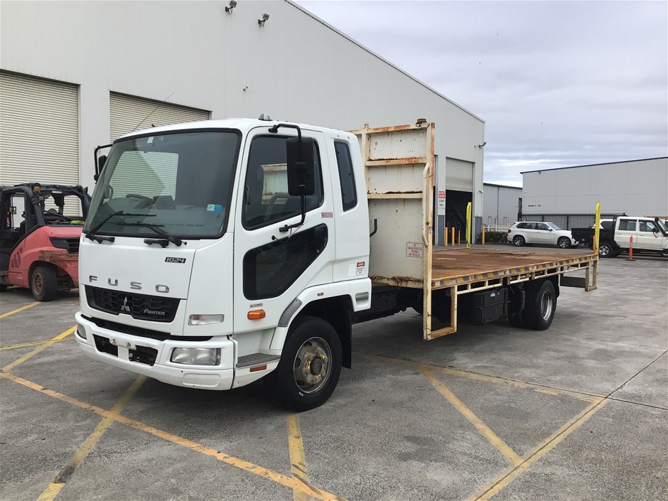 2012 Mitsubishi FK 600 4 x 2 Tray Body Truck Auction (0003-5061020 ...