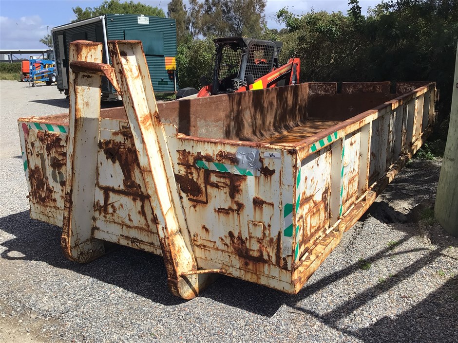Steel Hook Skip Bin Auction (0008-7059695) | Grays Australia