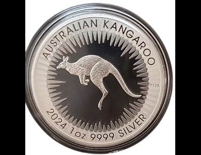 2024 $1 Kangaroo King Charles III First Issue 1oz Silver Coin UNC ...