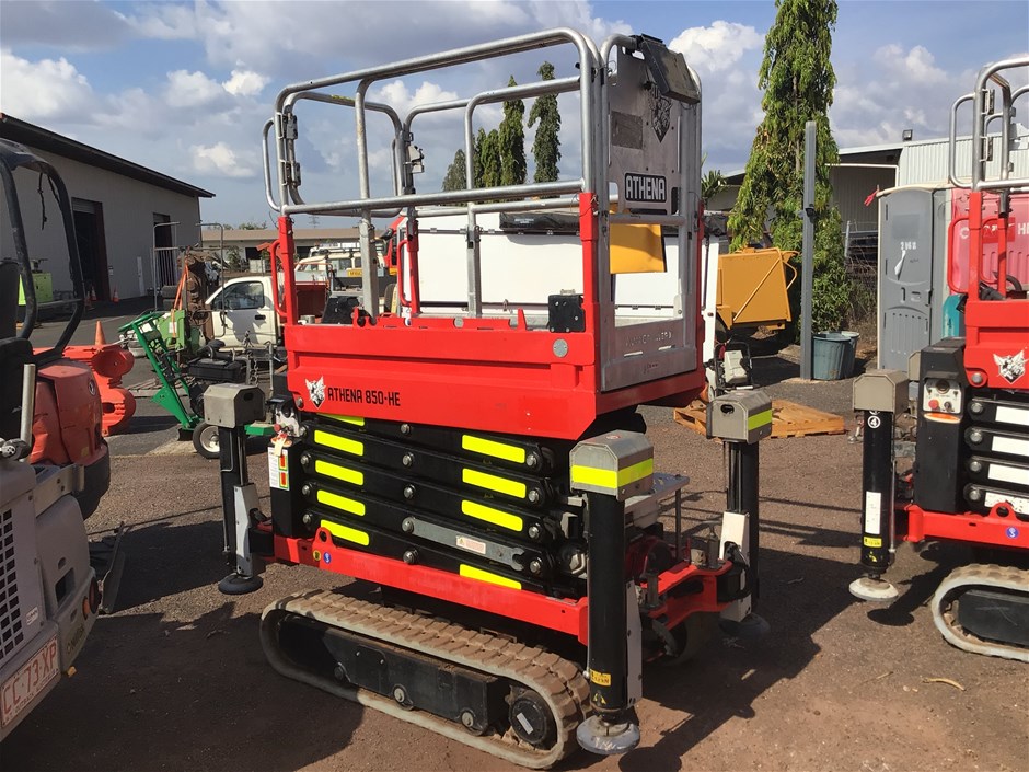 2019 Athena 850-HE Tracked Scissor Lift Auction (0005-8021129) | Grays ...