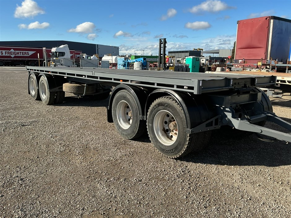 2005 Barker 4 Axle Dog Quadaxle Dog Trailer Auction (0014-3035019 ...