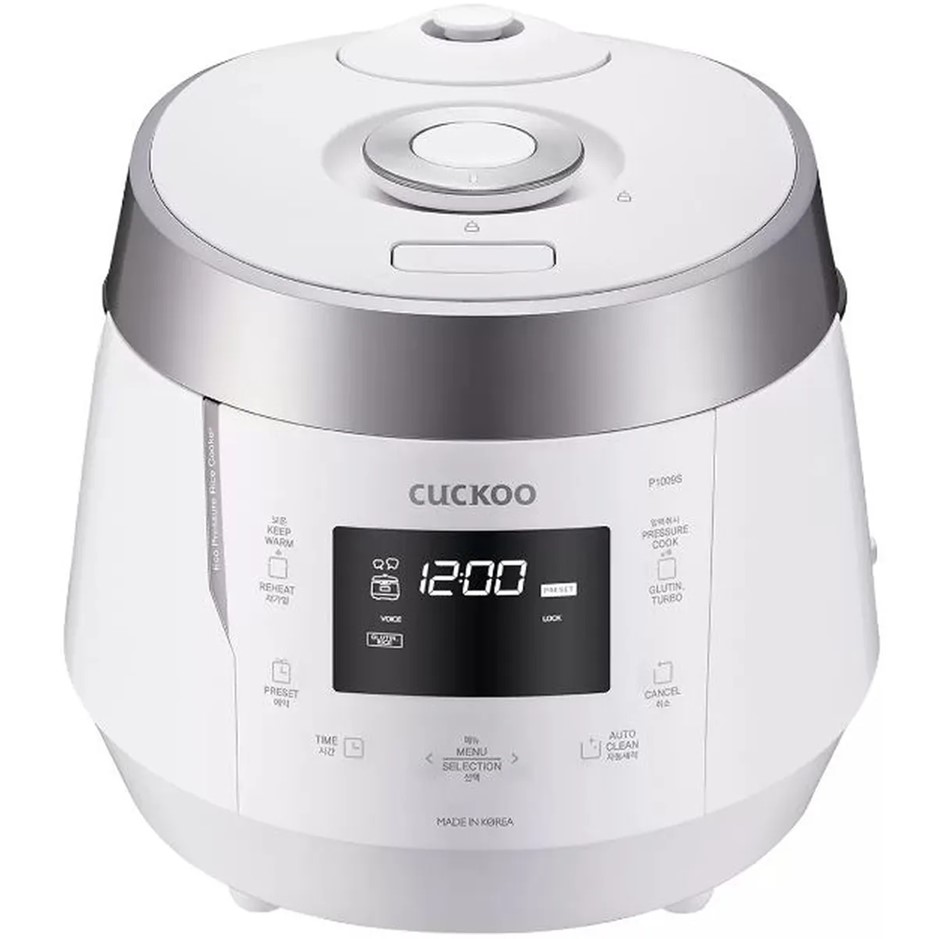 CUCKOO HP Electric Pressure Rice Cooker Pink, CRP-P1009S. NB: Has been ...