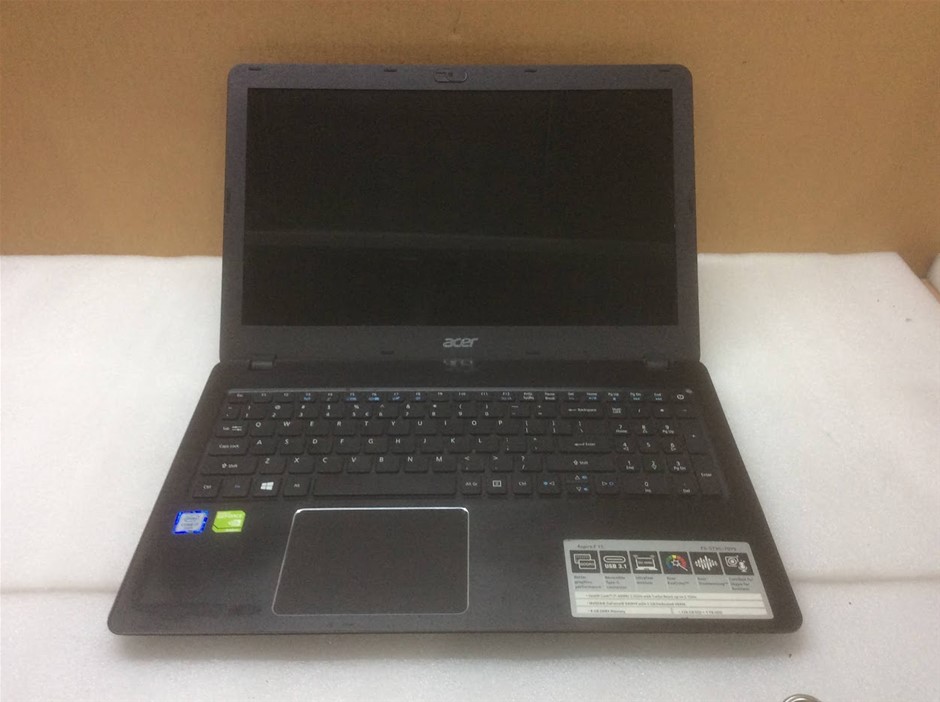 ACER ASPIRE F5 I7-6500U Laptop 8GBRAM 160GB Black Auction (0003-2573350 ...