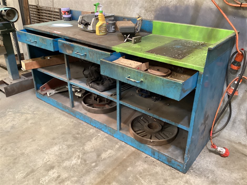 Steel Workbench Auction (0176-7059881) | Grays Australia