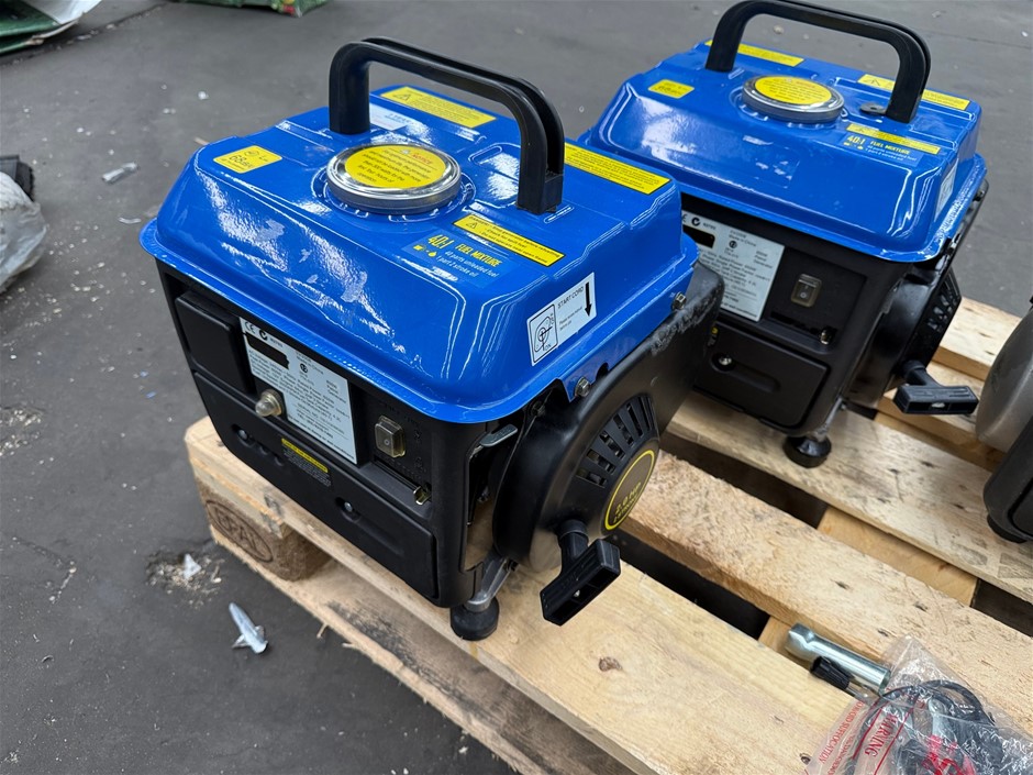 850W 2-Stroke 2HP Generator x 3 units Auction (0444-2573473) | Grays ...