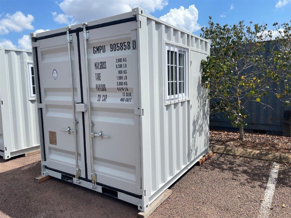 2025 9ft Lockable Container (Unused) Auction (0001-8021211) | Grays ...