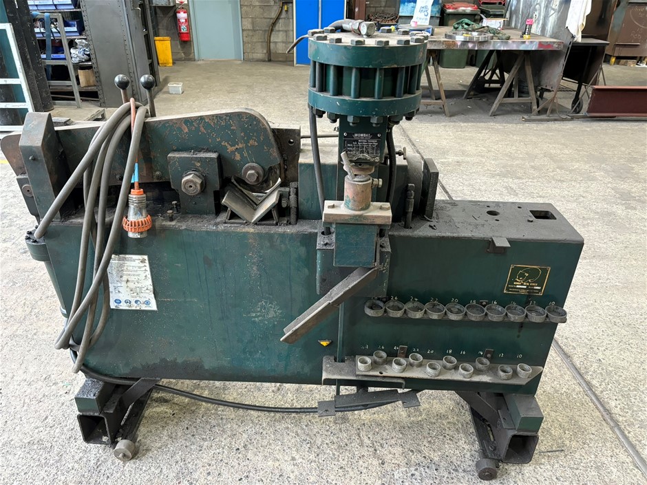 Wombat Horizontal Press/ Punch/ Pipe Bender Auction (0094-5061083 ...