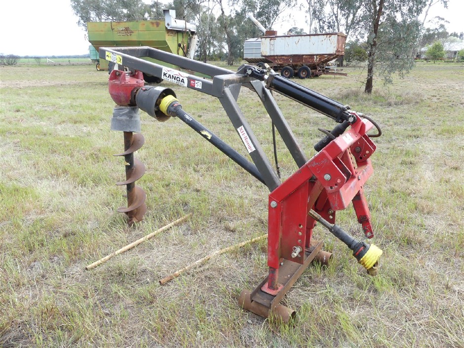 Kanga HX Range Augar Attachment (3 Point Linkage) Auction (0051-5061212 ...