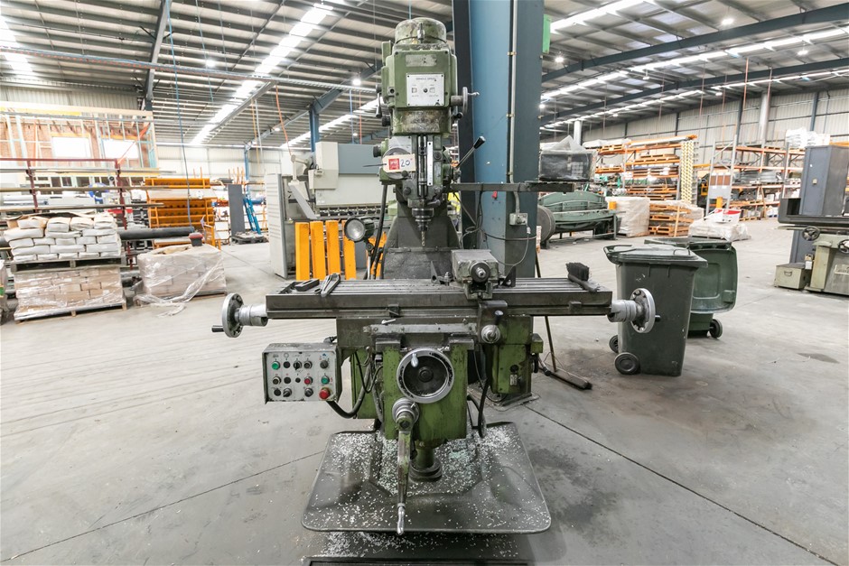 LC-FIROT LC20VSC Vertical Milling Machine Auction (0020-5061155 ...