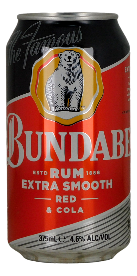 Bundaberg Red Extra Smooth Rum And Cola (20x 375mL), Aus. Auction (0065 ...