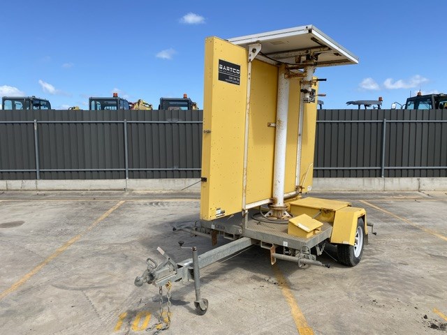 2013 Bartco X11 Single Variable Message Sign Trailer Auction (0104 ...