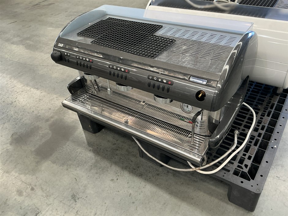SAB ITALIAN Made Espresso Machine Commercial Grade Auction (0032 ...