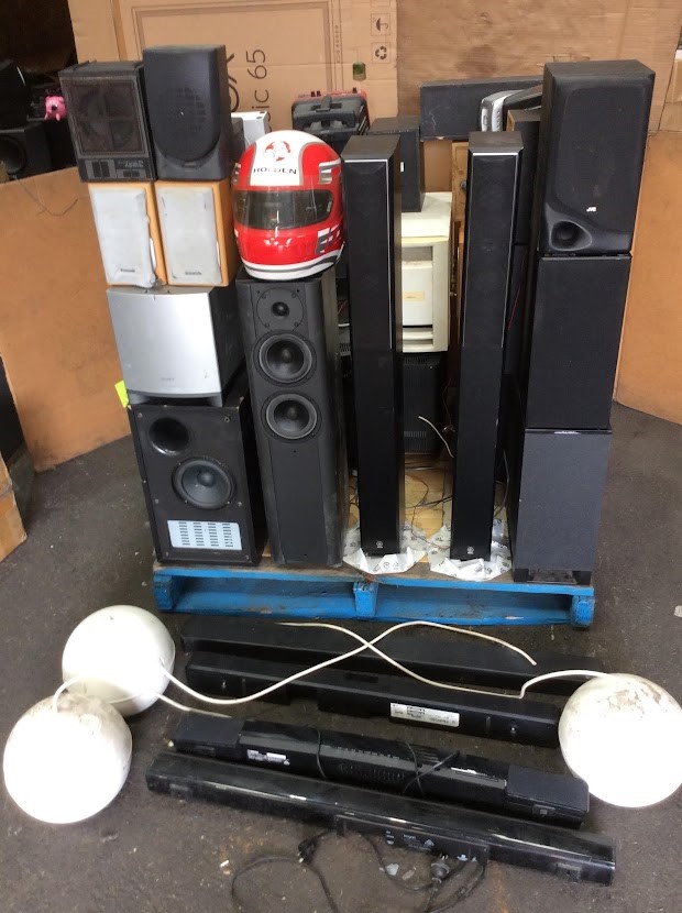 Panasonic/Sony/Bose/Logitech/JVC Mixed Brand and Model Speaker System ...
