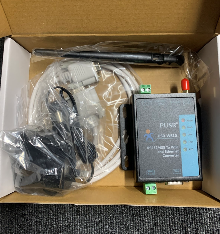 Serial-to-Ethernet/Wi-Fi converter for RS232/RS485 data transmission ...