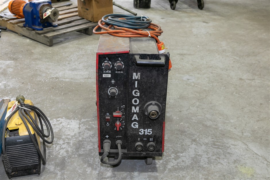MIGOMAG 315 Mobile Mig Welder Auction (0017-5061362) | Grays Australia