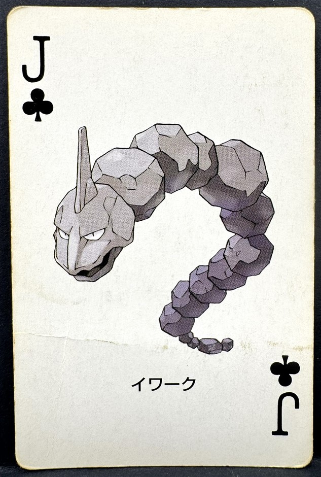 2004 POKEMON FIRERED P/C ONIX JACK OF CLUBS CARD Auction (0046-2574827 ...
