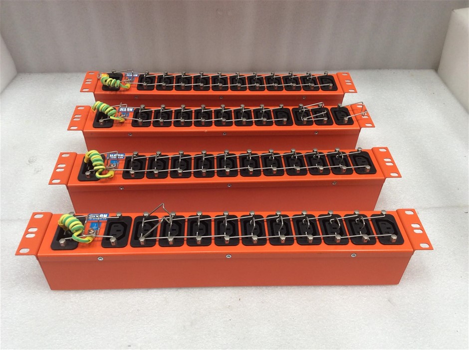 Olson 6A11/1RC20 Inlet Orange Power Distribution Unit (Lot of 4 ...