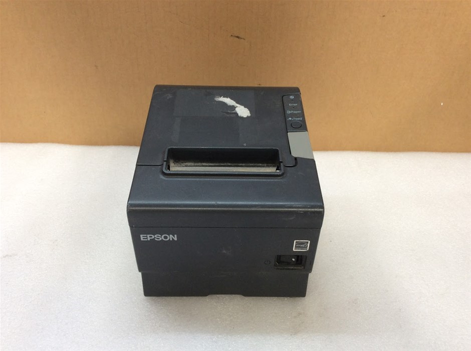 Epson TM-T88V M244A Barcode Label Thermal Printer Auction (0051-2575023 ...