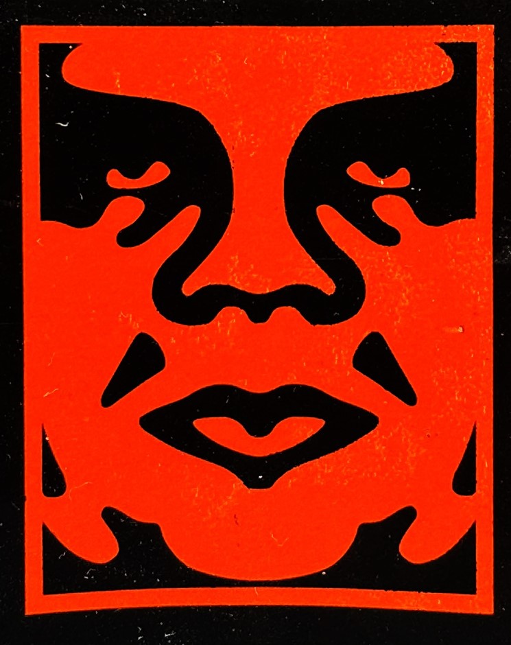 SHEPARD FAIREY (OBEY) (1970 - ), ORIGINAL SCREEN PRINT ON VINYL ...