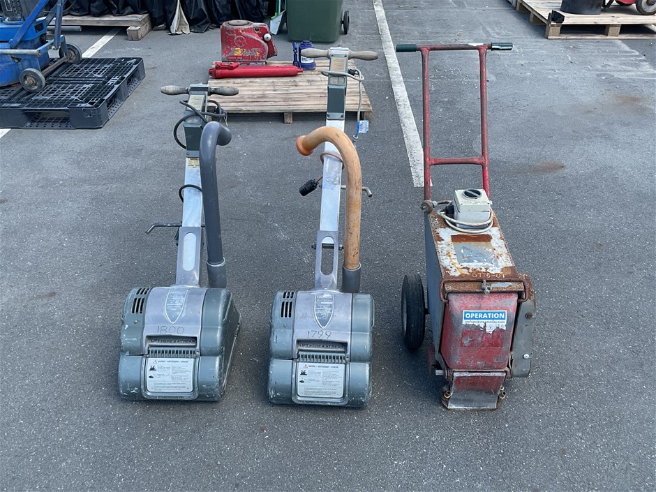 Floor Sanders & Floor Stripper Machine x 3 Auction (0058-7060937 ...
