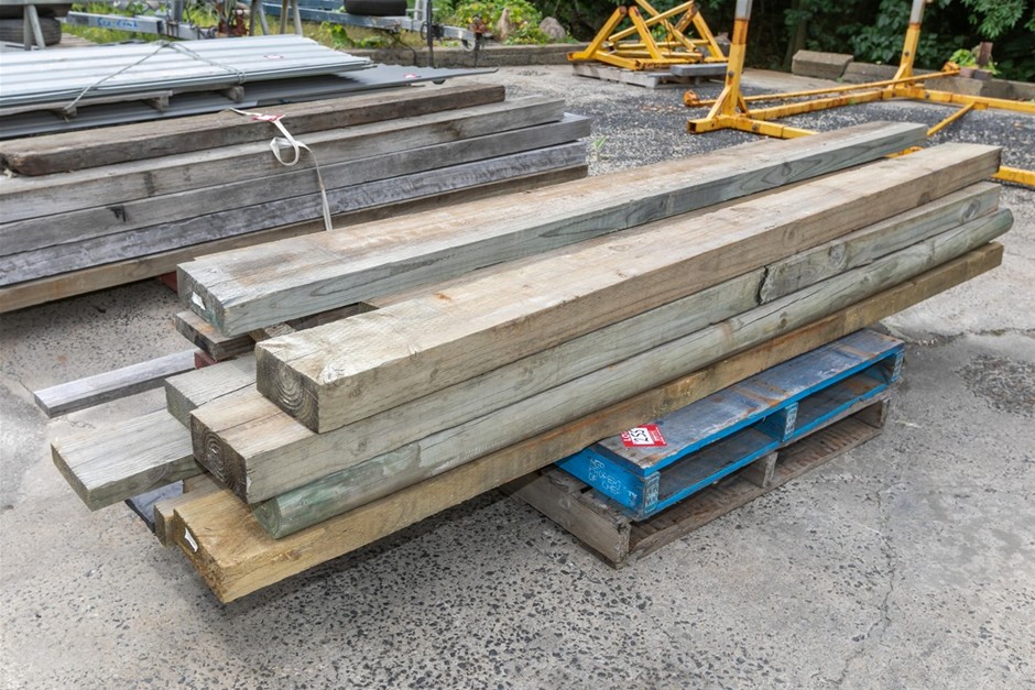 Treated Timber Slabs & Posts Auction (0255-5061551) | Grays Australia