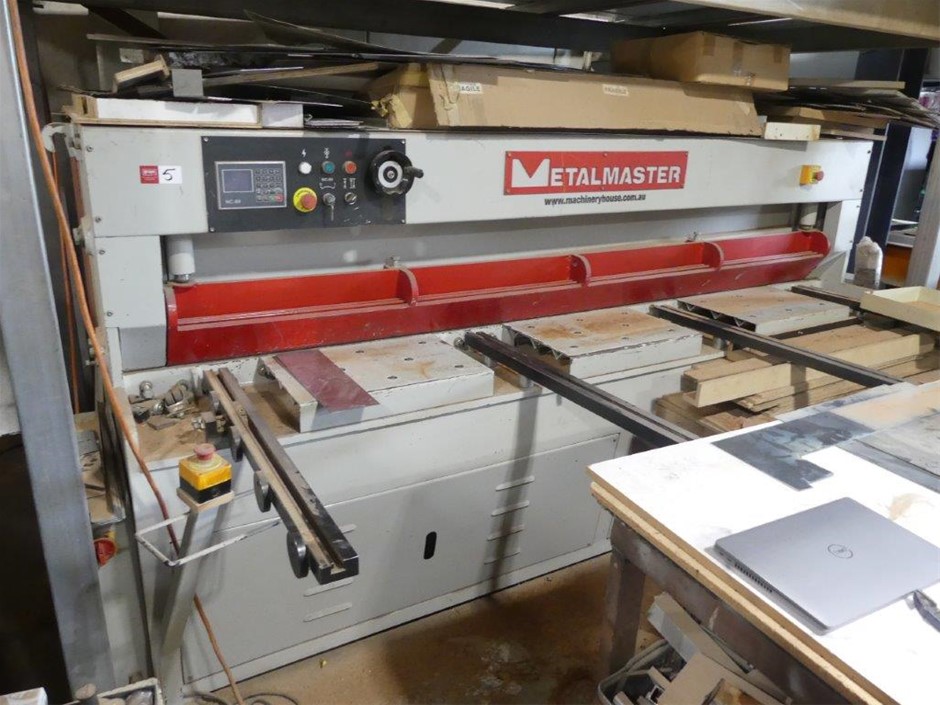 2014 Metal master HG-860MM Guillotine Auction (0005-5061637) | Grays ...