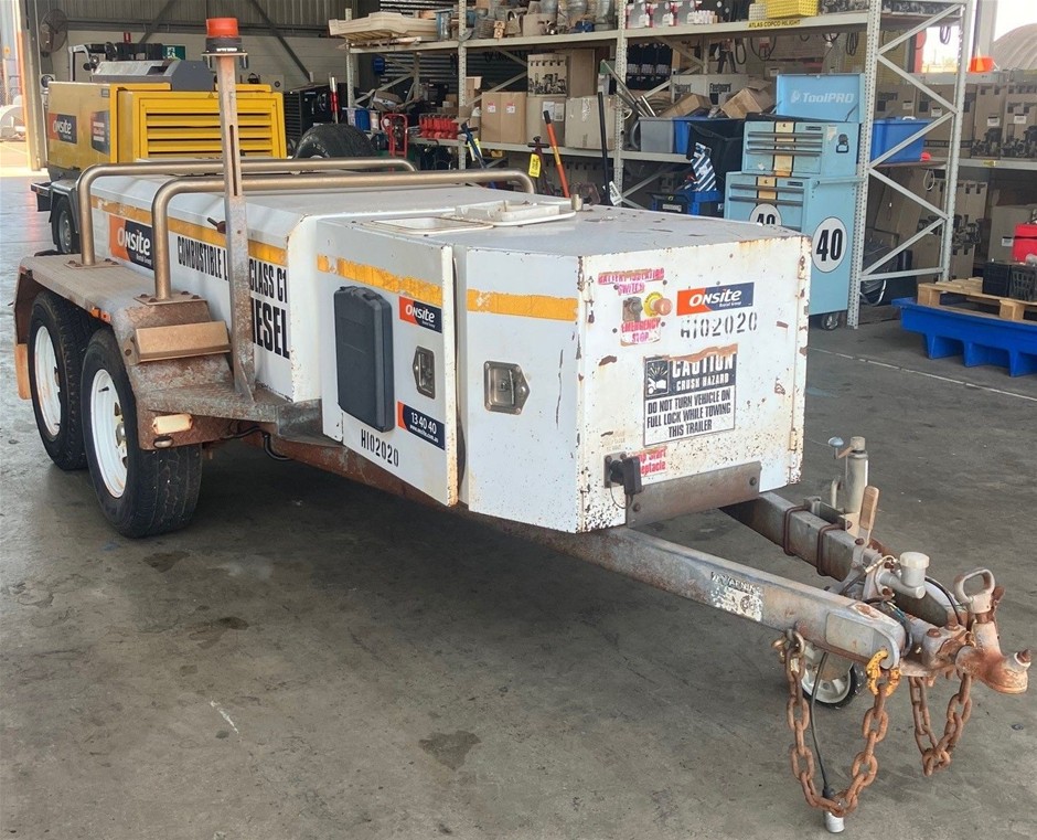 2014 Petro Industrial Trailer - Fuel - 1,250ltr - Diesel Auction (0003 ...
