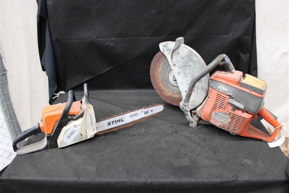 Chainsaw and Cut-n-Break Saw Auction (0062-9065204) | Grays Australia