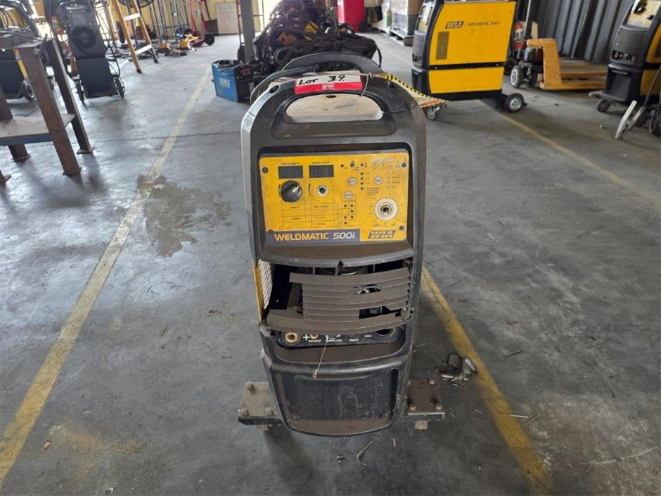 WIA Weldmatic 500i Mig Welder Power Unit Auction (0039-7061216) | Grays ...