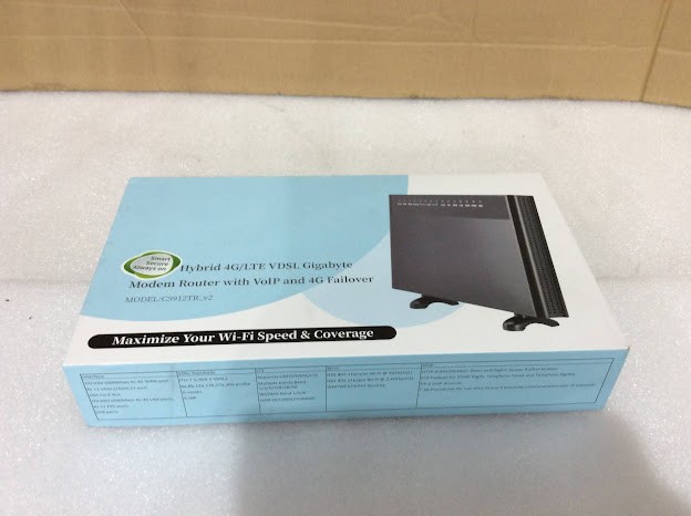 BDI Super Hybrid 4G/LTE VDSL Gigabyte Modem Router with VoIP & 4G ...