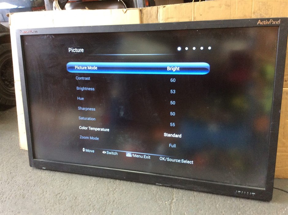 Promethean ActivPanel Touch APT2-70 Interactive Display Auction (0002 ...