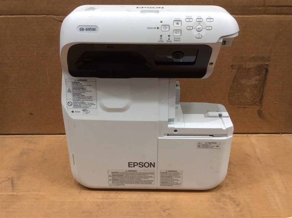 Epson EB-695Wi LCD Projector Auction (0012-2578916) | Grays Australia