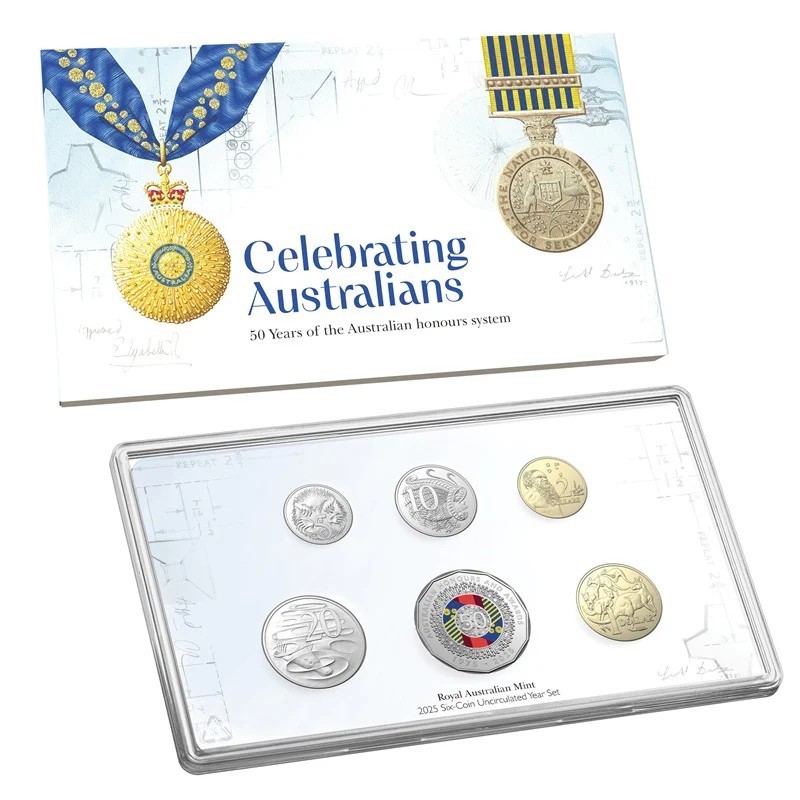 2025 Australia Mint Set - Australian Honours System Auction (0073 ...