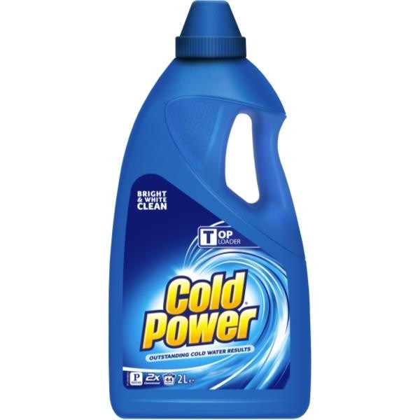 Buy 6 x Cold Power 2L Laundry Liquid Regular Top Loader | Grays Australia