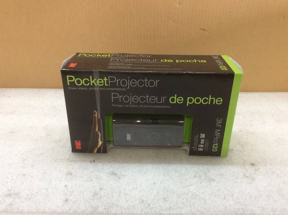 3M MPro120 Pocket Projector - New Unboxing Auction (0041-2581537 ...