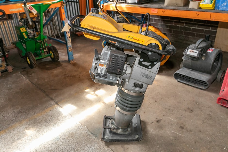 Wacker BS60-4 Petrol Foot Compactor Auction (0022-5062560) | Grays ...