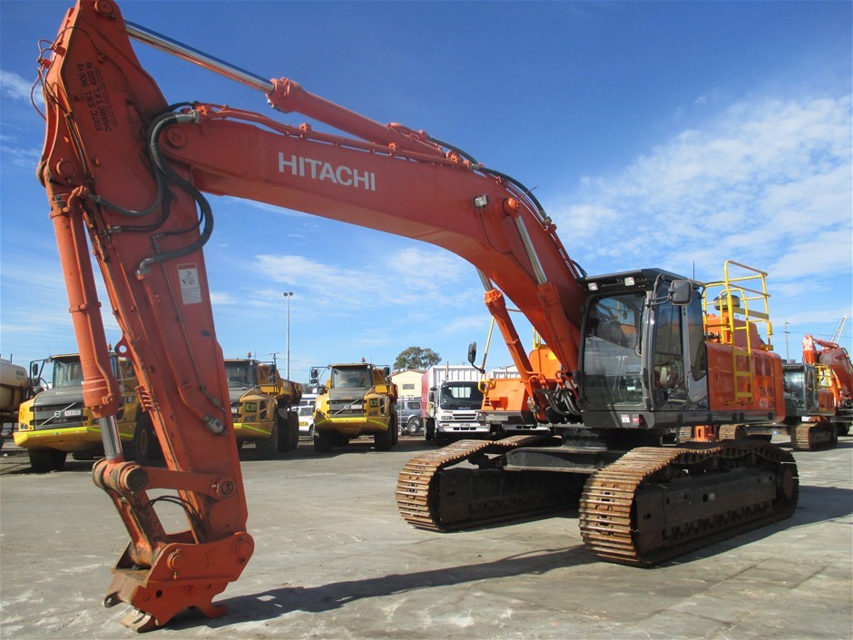 2012 Hitachi Zaxis 470 LCH-3 Hydraulic Excavator Auction (0001-7005441 ...