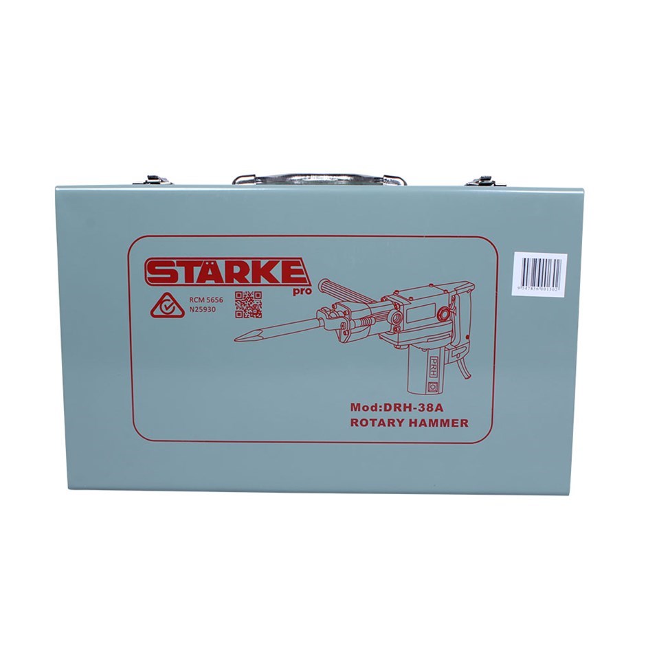 Buy Starke Pro 3000bpm Rotary Jack Hammer Drill DRH-38A Hex Jackhammer ...