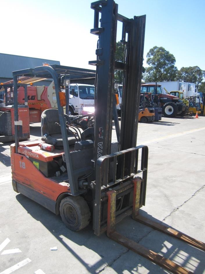 Toyota forklift, model - 5FBE18, serial number 5FBE18-35220 Auction ...