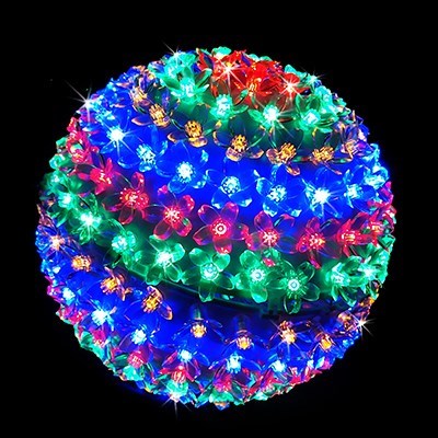 Buy 200 LED Multi-Colour Petal Ball Light Display 22cm | Grays Australia