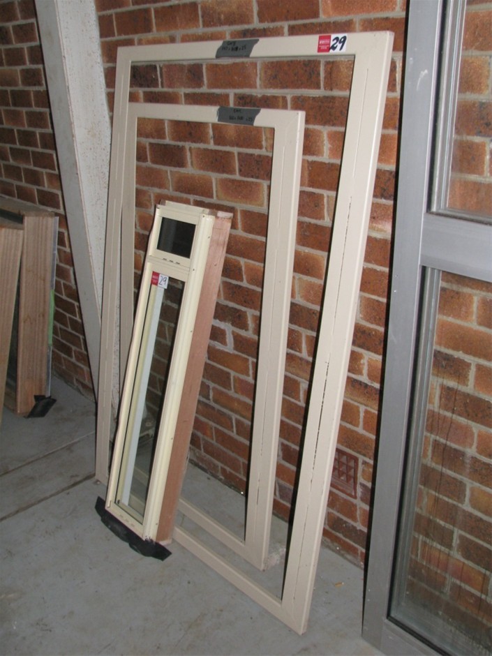 2x gate steel welded frames, heavy duty RHS tube 50 x 25mm in sizes ...