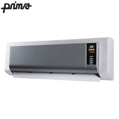 Buy Prima Wall-Mount Ceramic Heater 2400W: Silver/Grey | Grays Australia