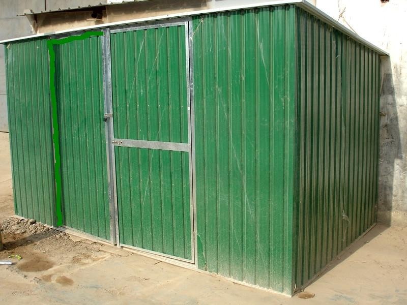 3.5m x 1.8m Pent Style Angled Roof Garden Shed Auction (0001-2044103 ...